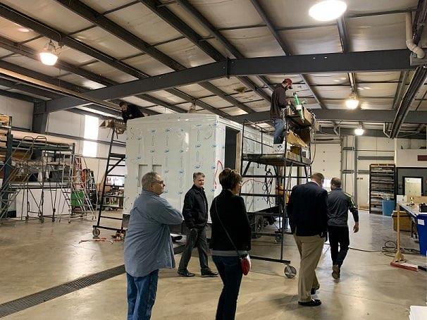 Indiana State Senator Tours Ameri-Can Plant - Ameri-Can