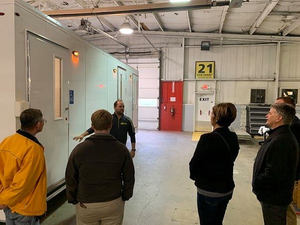 Indiana State Senator Tours Ameri-Can Plant - Ameri-Can